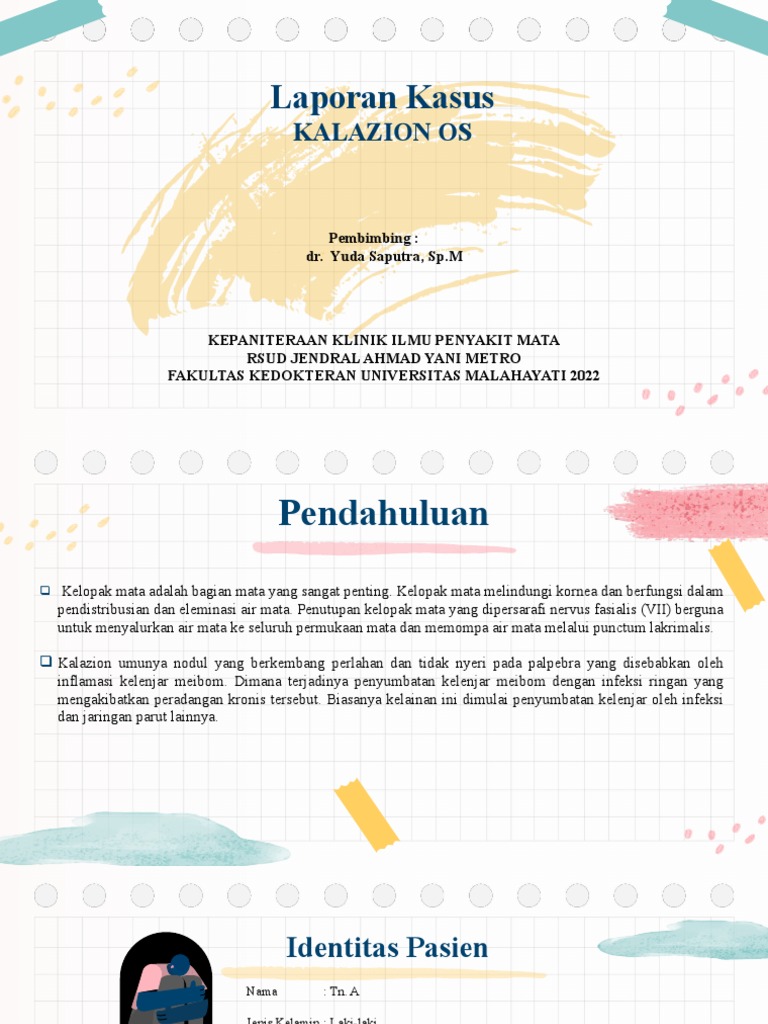 Kalazion pada Remaja: Kasus dan Penanganan | PDF