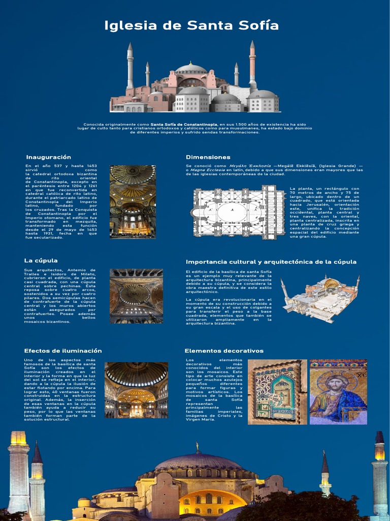 Iglesia de Santa Sofia | PDF | imperio Bizantino | Diseño arquitectonico