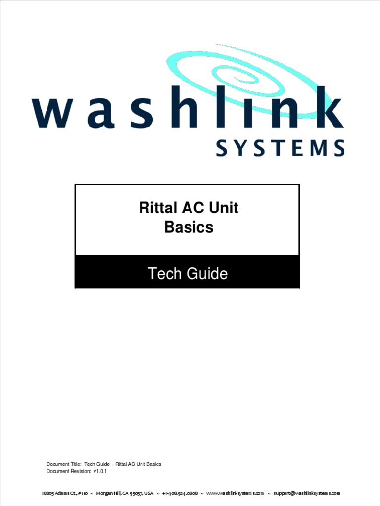 Rittal AC Unit Basic Tech Guide | PDF | Parameter (Computer Programming) | Computing