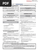 Decreto Supremo N.º 042-2025-PCM | PDF | Turismo | Perú