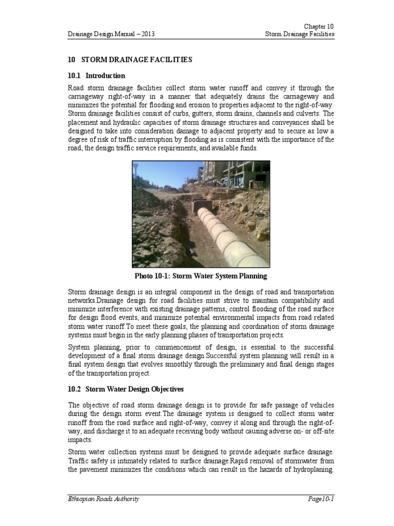 Drainage Design Manual Final Nov13 - Chapter 10 | PDF | Stormwater ...
