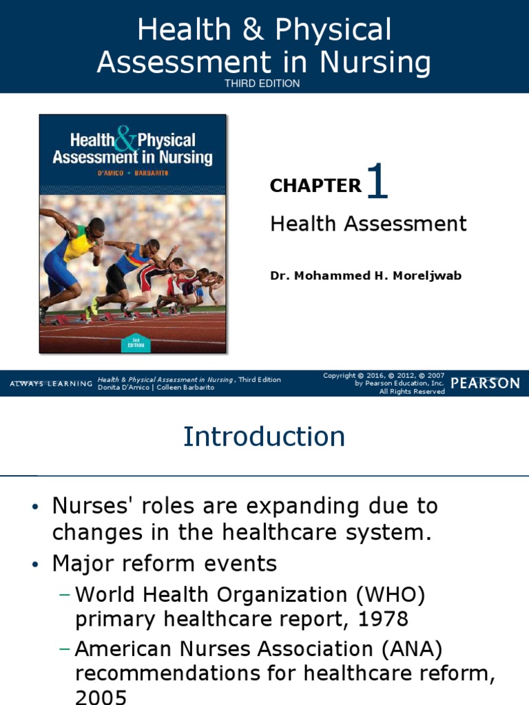 Health Assessment: Third Edition | PDF | Self-Improvement | Wellness