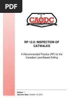 Rigging Equipment Inspection Checklist | PDF | Rope | Wire