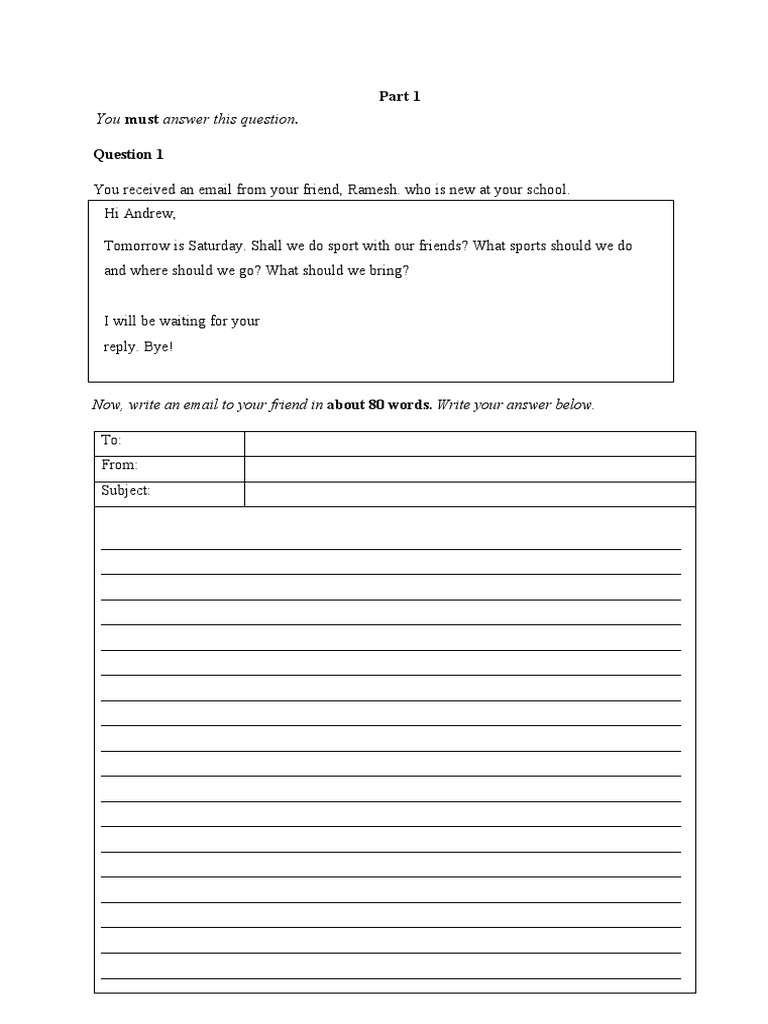 Paper 2 PPT Form 5 | PDF | Question | Essays