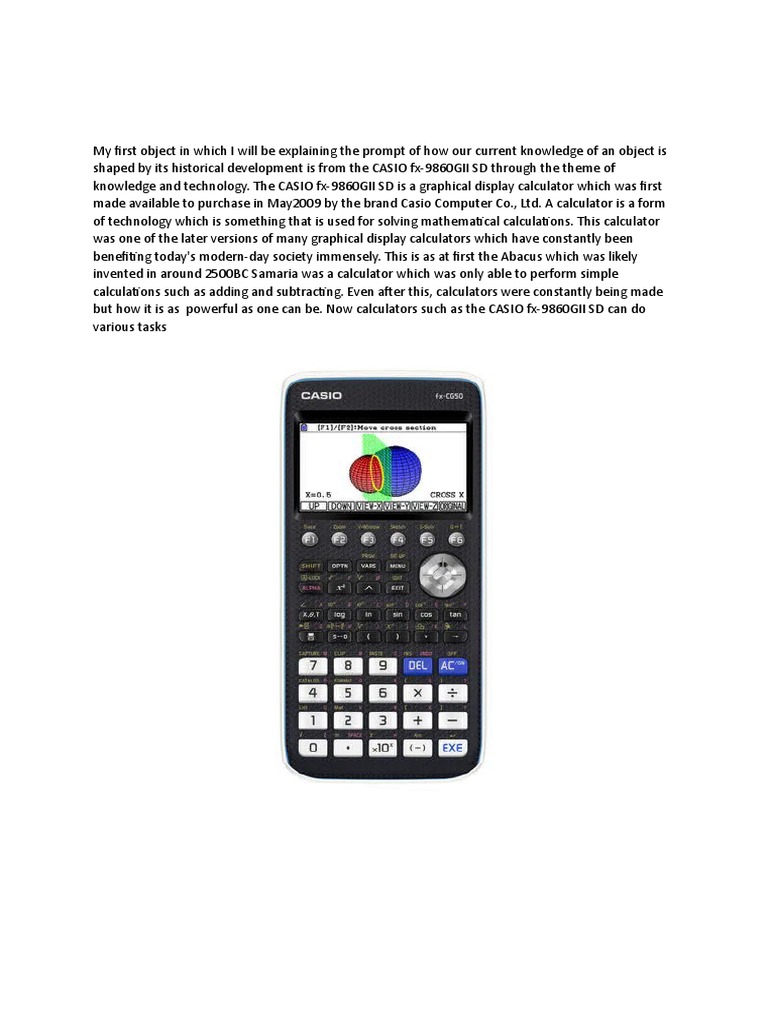 The Evolution of the Graphing Calculator: How Historical Developments ...
