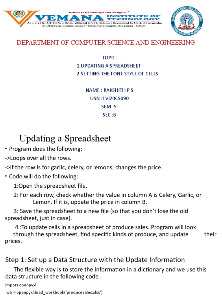 Rakshith | PDF | Spreadsheet | Information Age