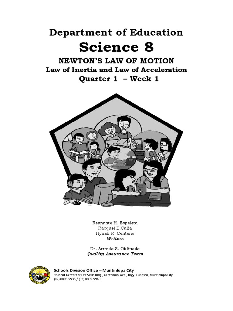 Science 8 Q1 Slem Week 1 | PDF | Force | Mass