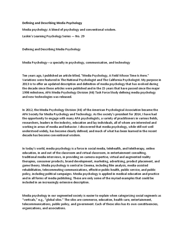 Luskin Pdf