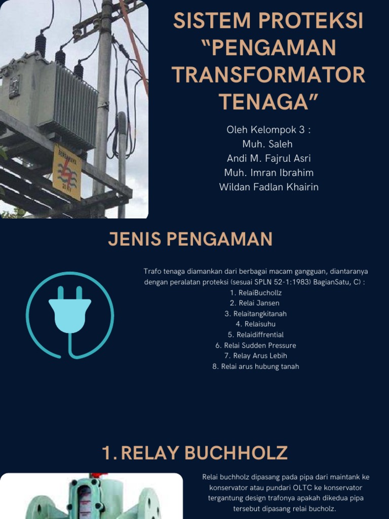 Sistem Proteksi "Pengaman Transformator Tenaga" | PDF