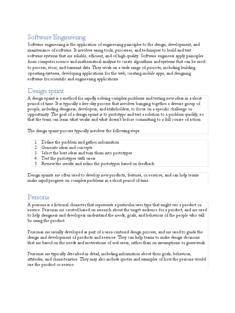 Software Engineering Exam Questions | PDF