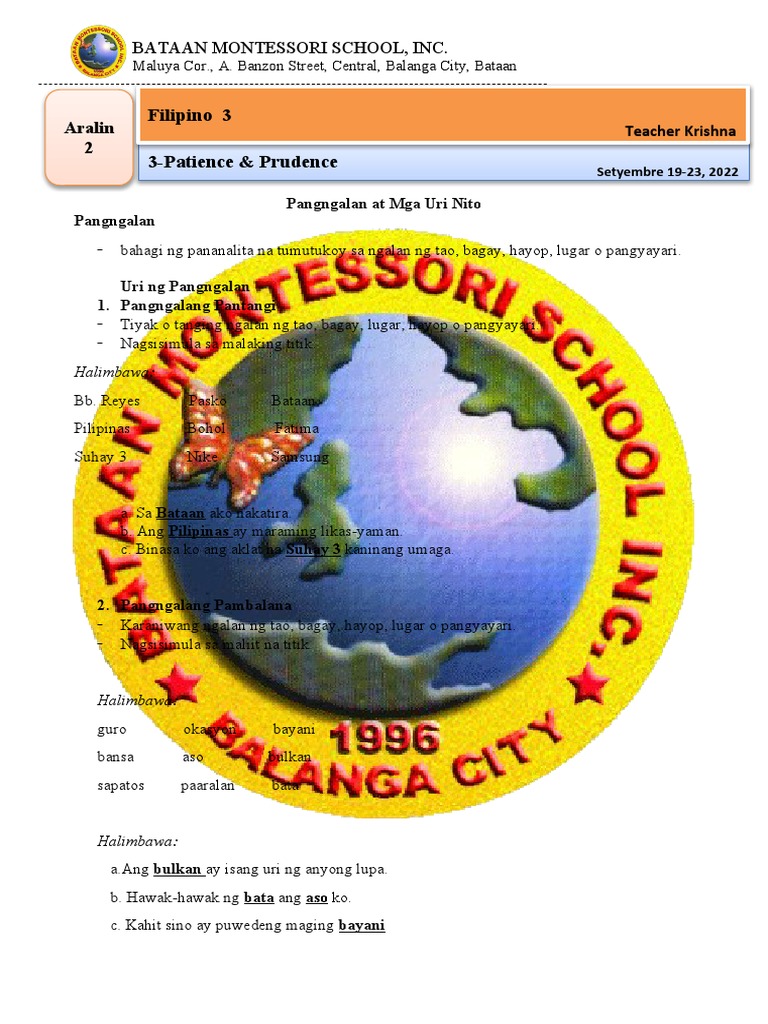 FILIPINO 3 - Lesson 2 - Note Taking | PDF