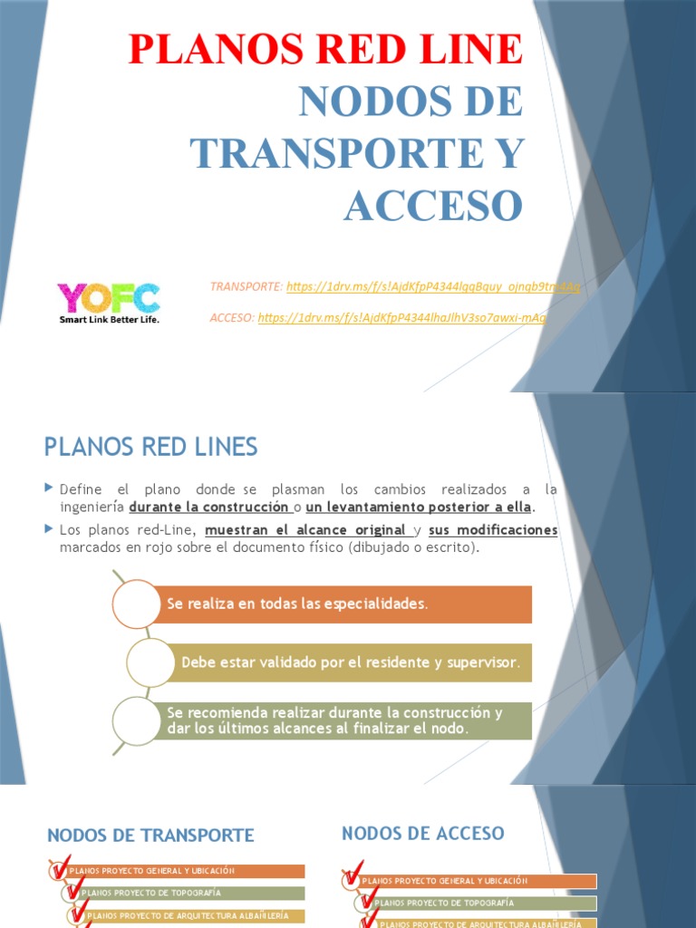 00. Presentación - Planos Red Line +Asbuilt_sub _29-11 (1) | PDF ...