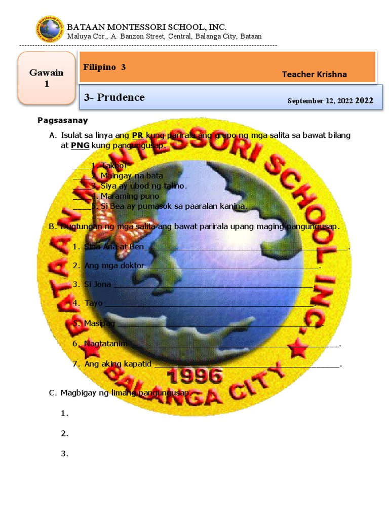 Filipino 3 | PDF