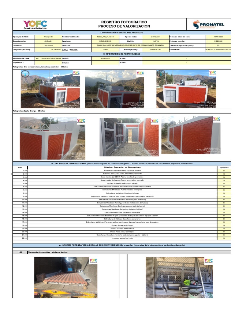 Formato de Valorizacion Husta | PDF | Materiales | Hormigón