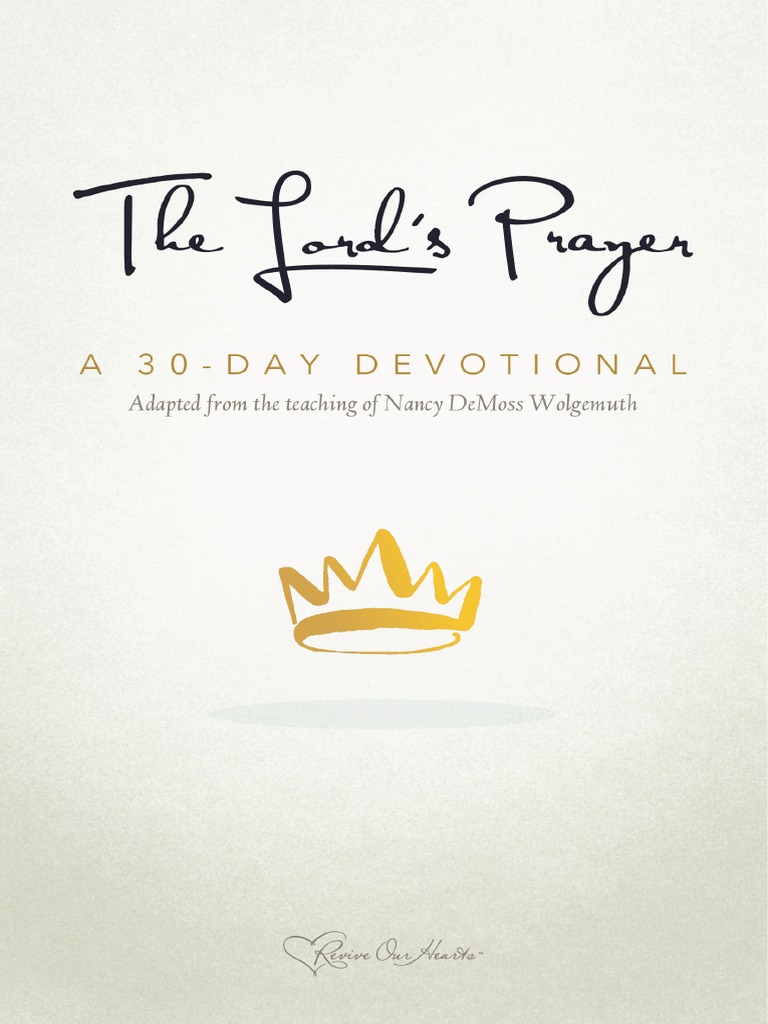The Lords Prayer Booklet | PDF | Forgiveness | Lord's Prayer