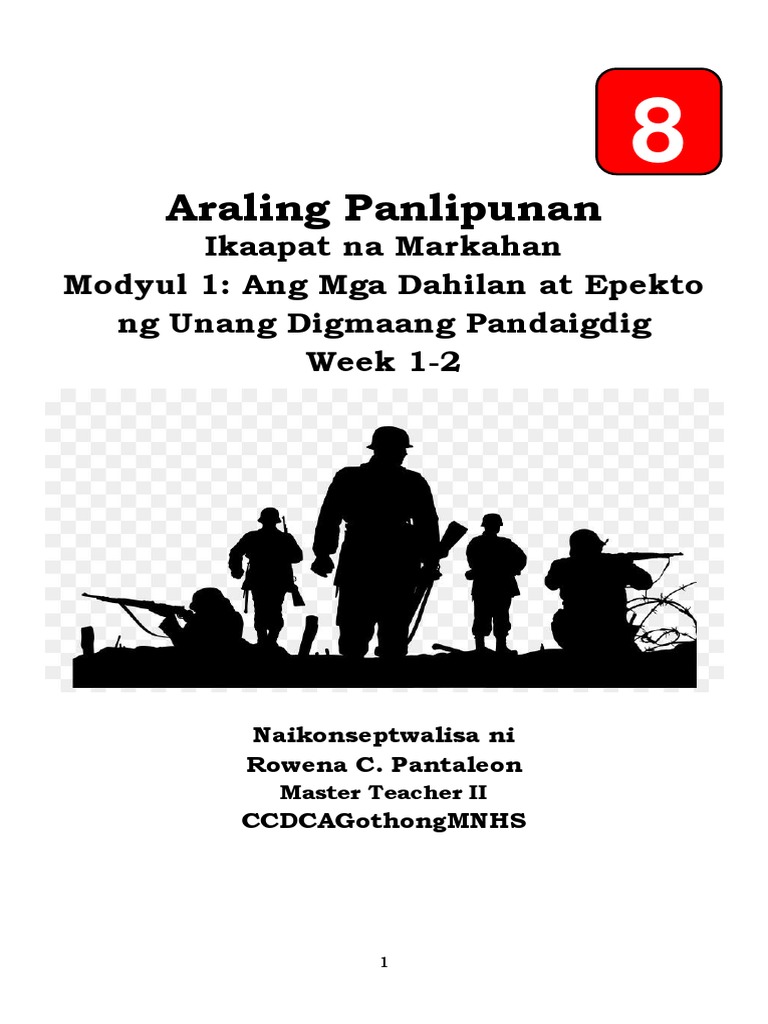 Q4 Modyul-1 AP8-REVISED | PDF