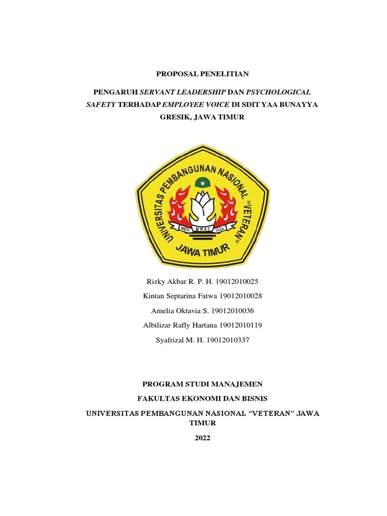 Proposal Penelitian Kel 3 MSDM | PDF