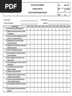 LDV - Pre - Start Checklist | PDF