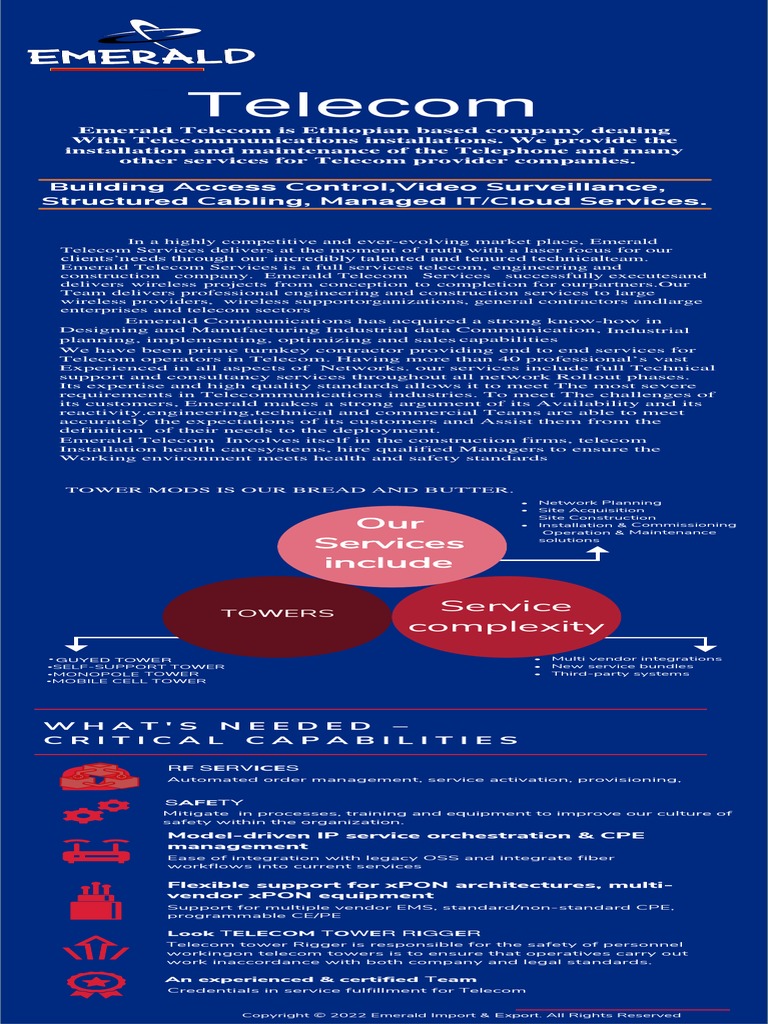 Infographic Emerald | PDF | Telecommunications | Information Age