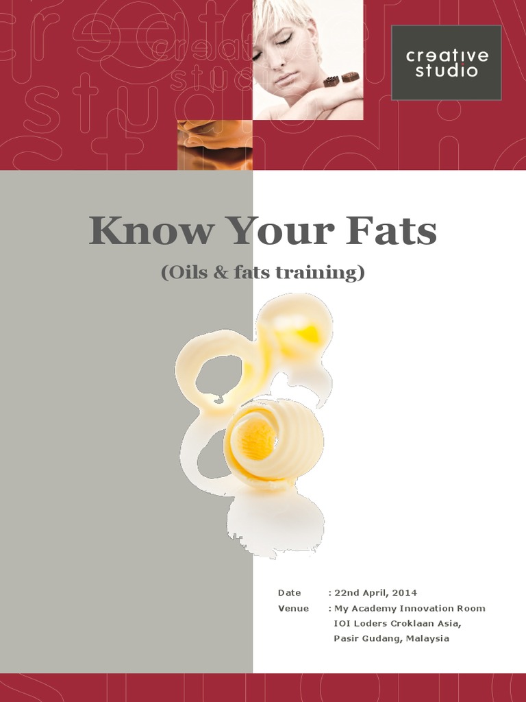 Oils Fats Training Modules New | PDF | Fat | Chocolate