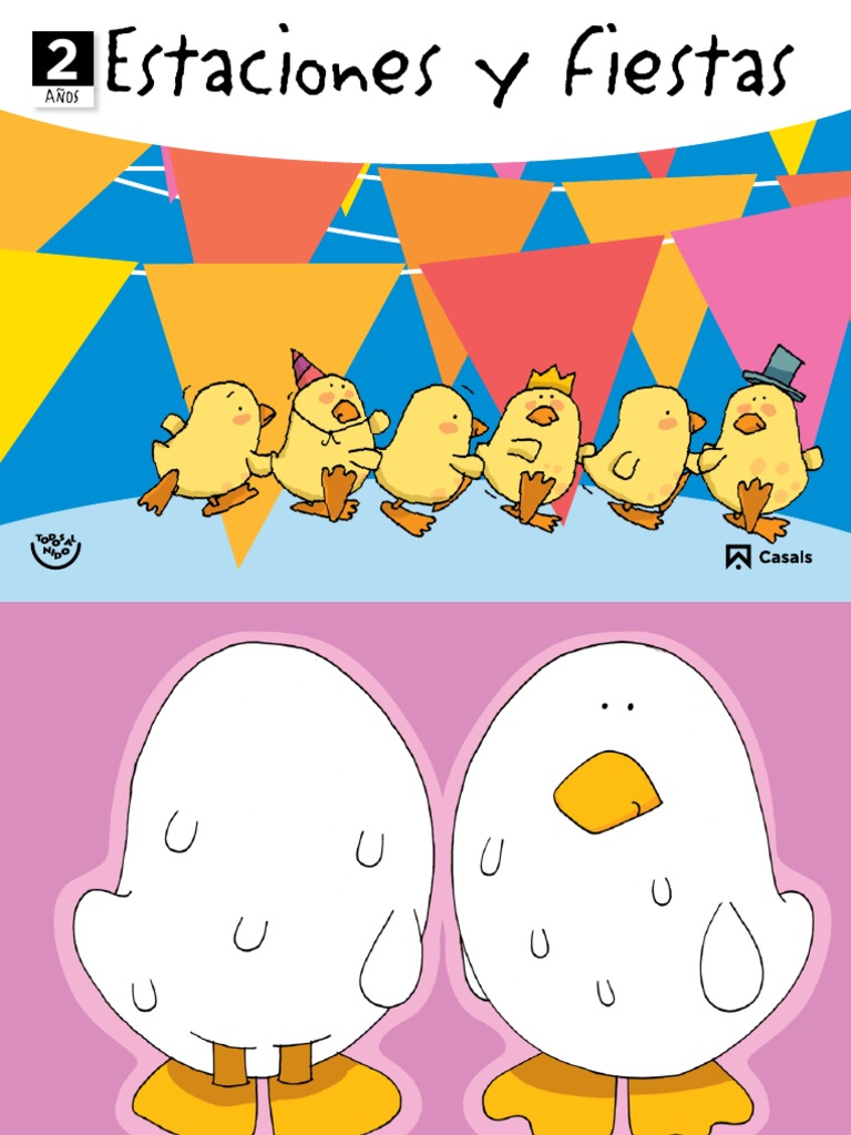 Estaciones y Fiestas. Pequeños Pollitos | PDF