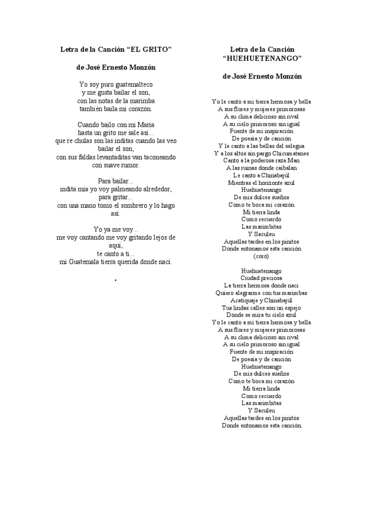 Letra de La Canción | PDF | Entretenimiento (general)
