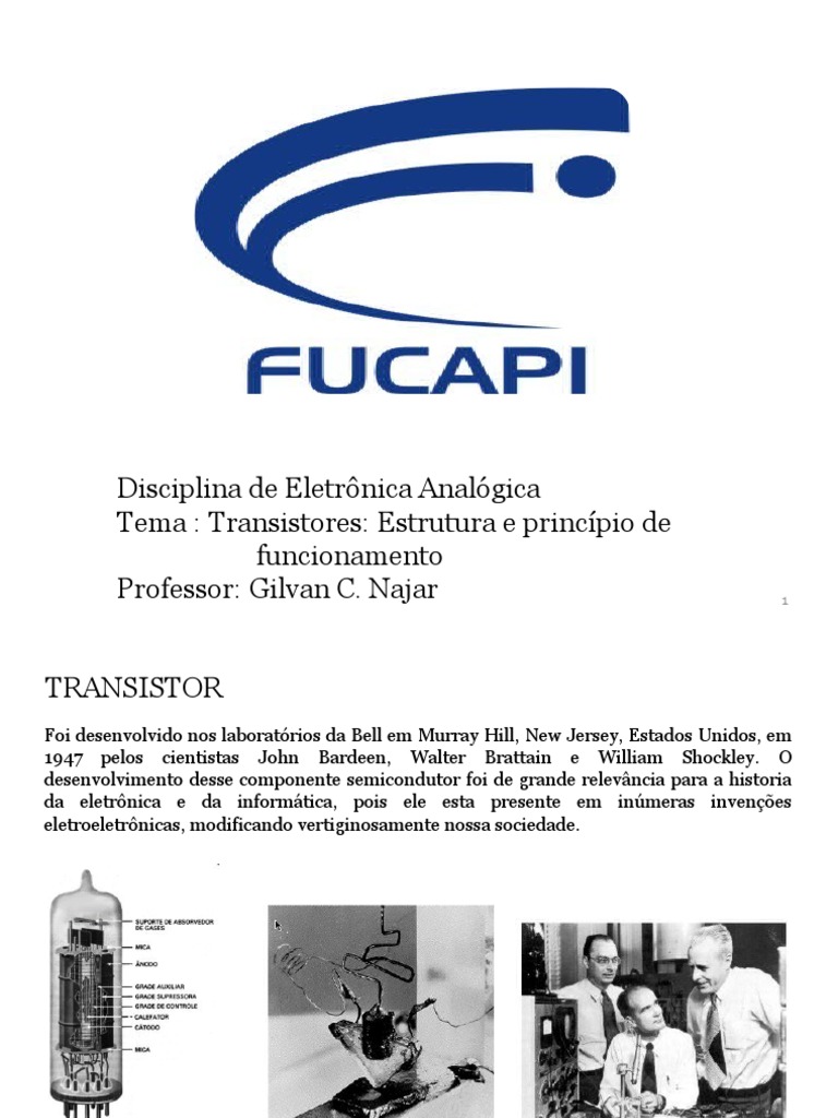 Esquema de Funcionamento do Transistor | PDF | Diodo | Transistor