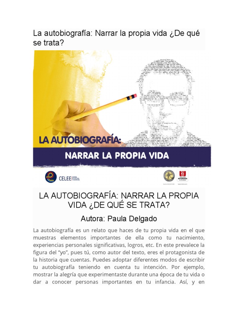 Autobiografia Personal | PDF