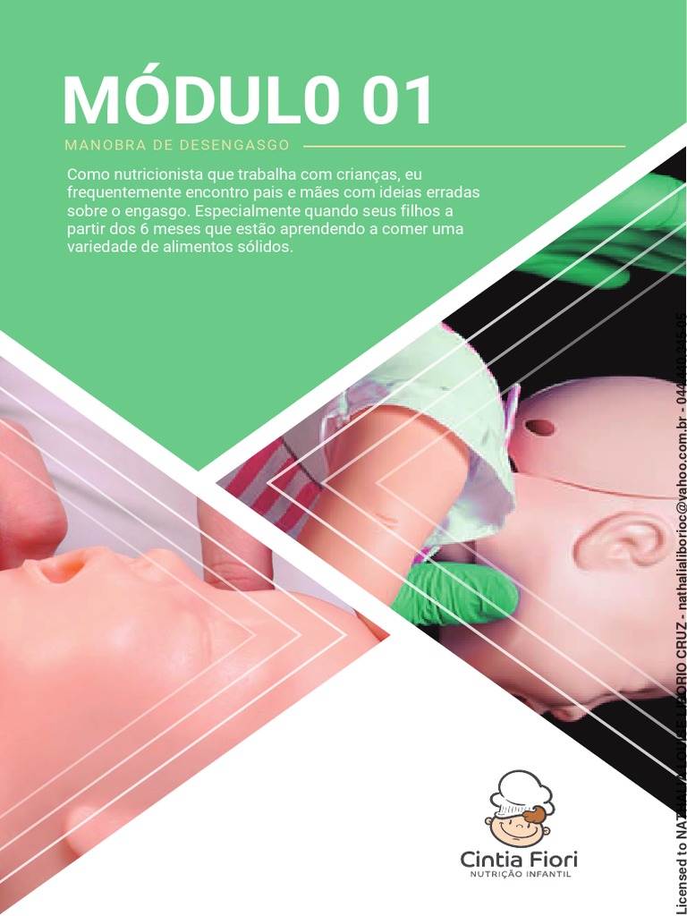 PDF Modulo01 Manobra de Desengasgo | PDF
