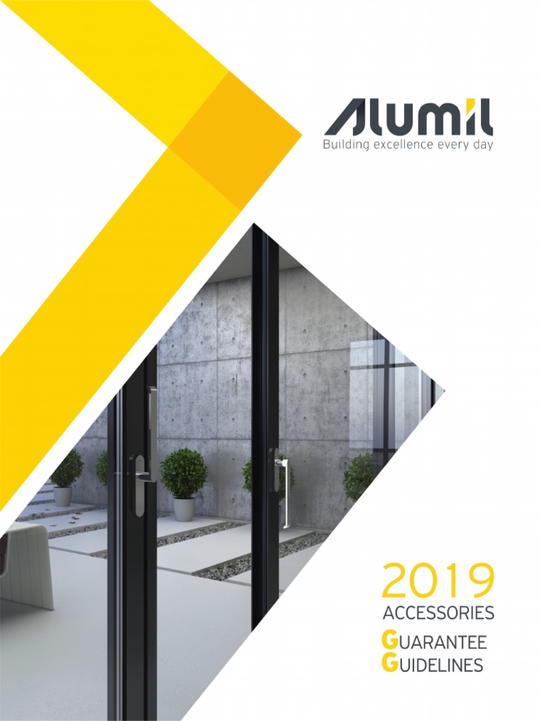 ALUMIL - Accessories Guarantee Guidelines - EN-2019.V3 | PDF | Window ...