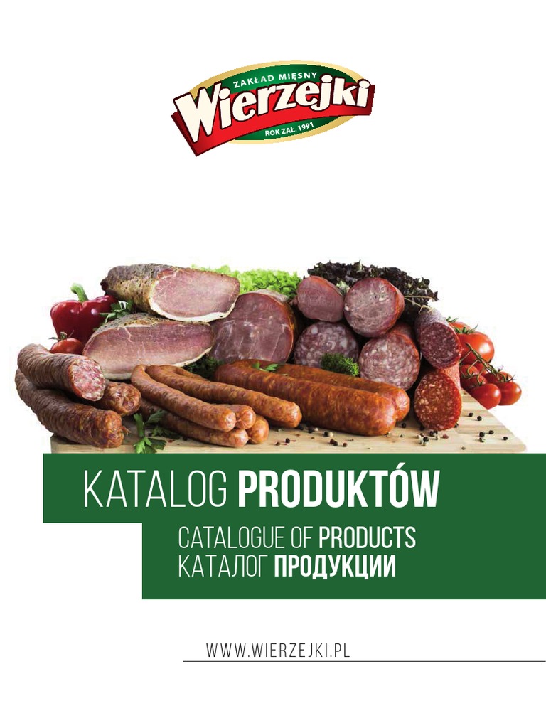 Wierzejki Katalog Wedlin Nowy | PDF