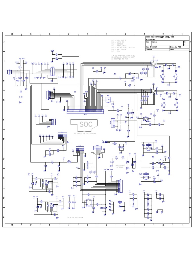 Xb1 1708 Bottom Board | PDF