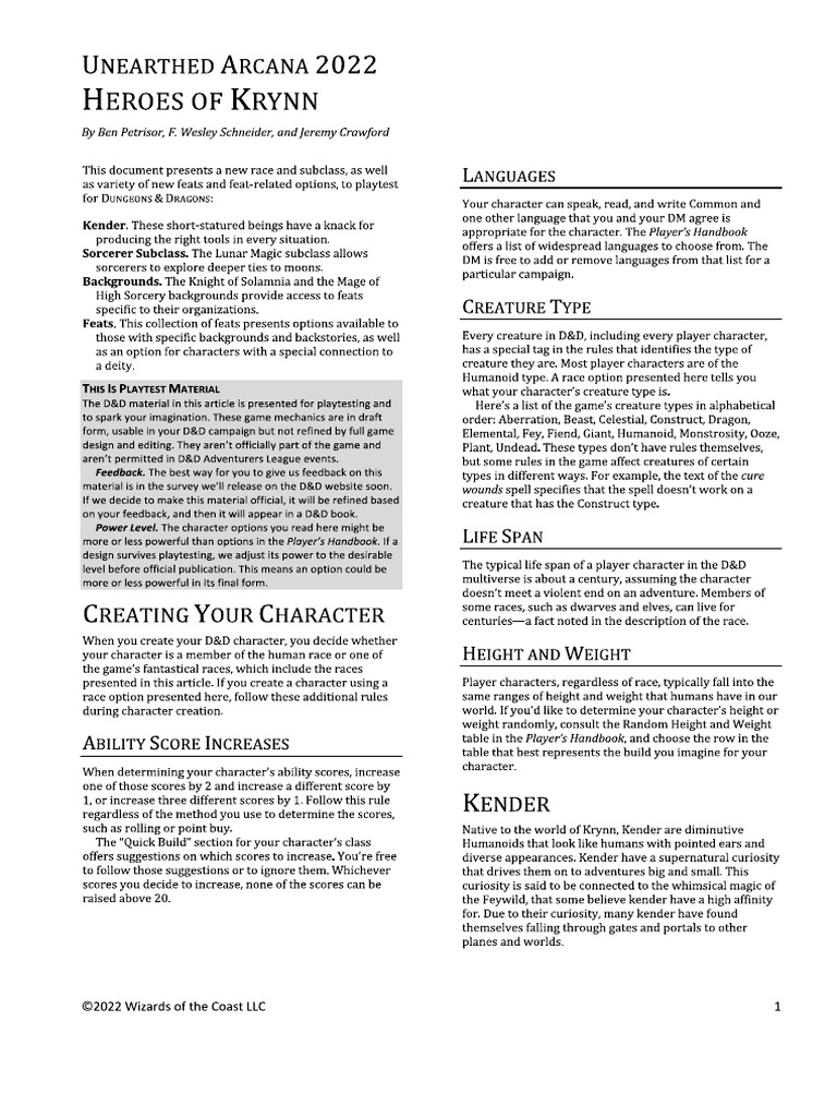 Lunar Sorcerer Dragonlance | PDF