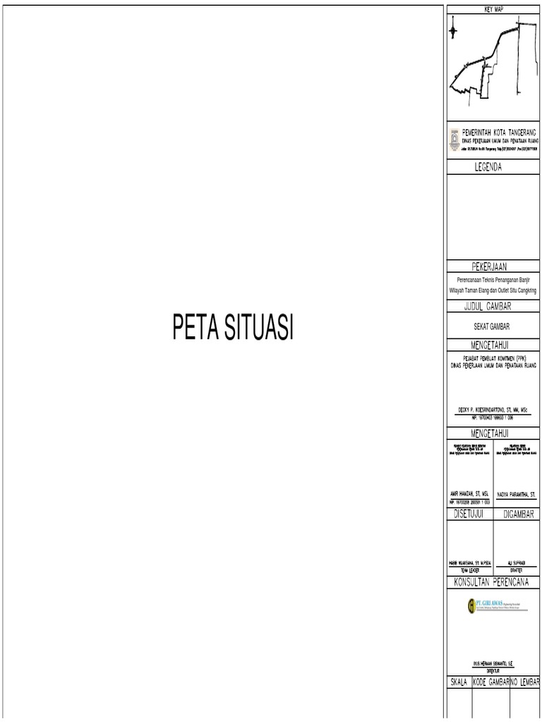 02 - Sekat Peta Situasi | PDF