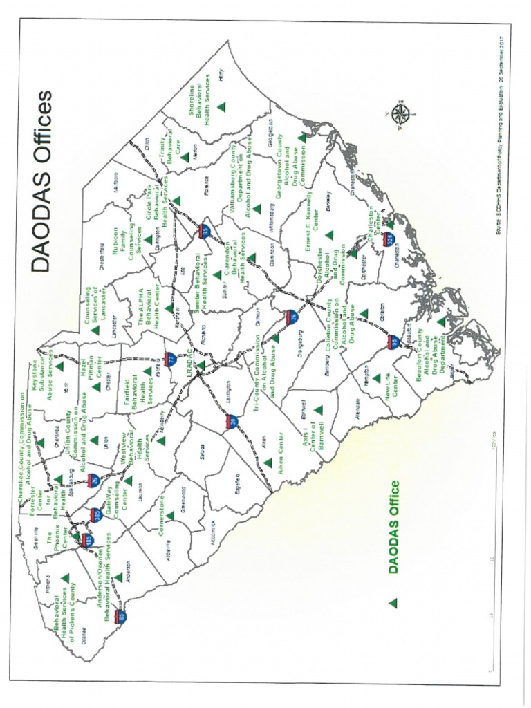 County Alcohol and Drug Authorities Map | PDF