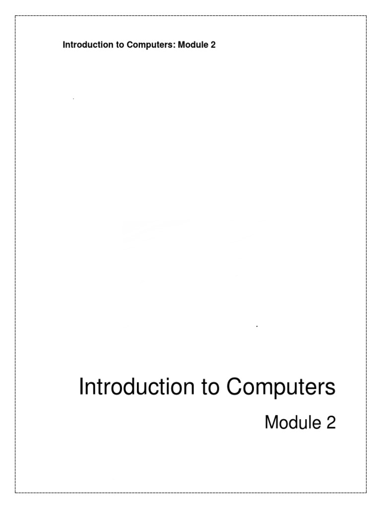 Computer Application Module 2 | PDF