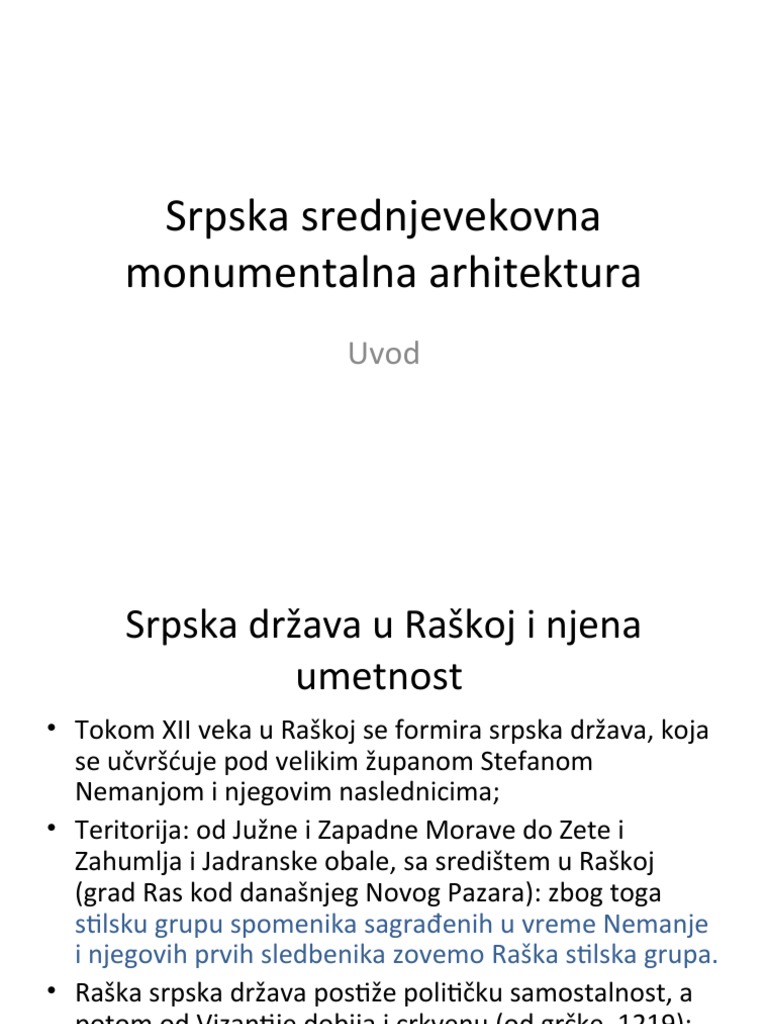 Raška Stilska Grupa | PDF