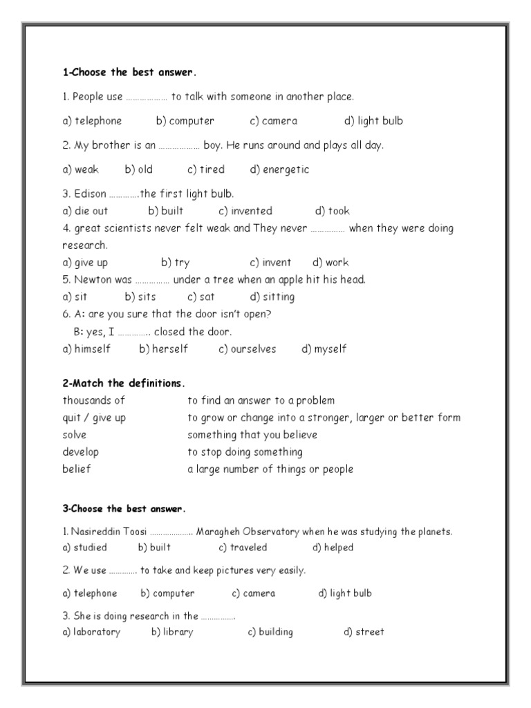 درس 3 | PDF | Language Arts & Discipline