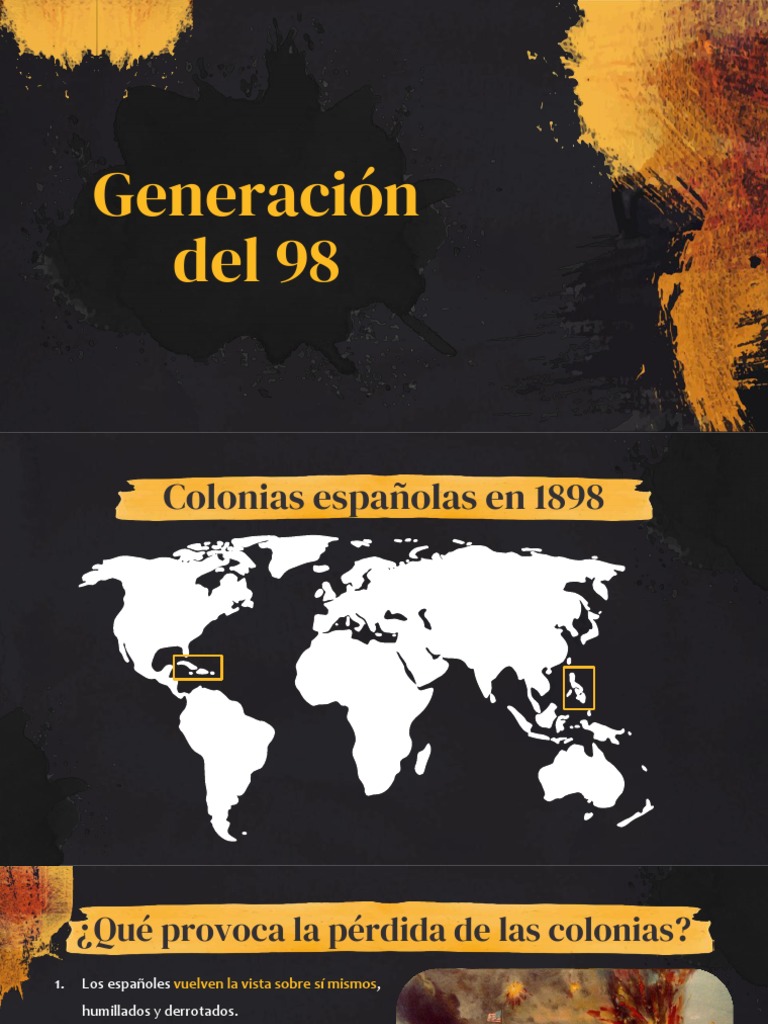 Generación del 98: Crisis y Regeneración | PDF