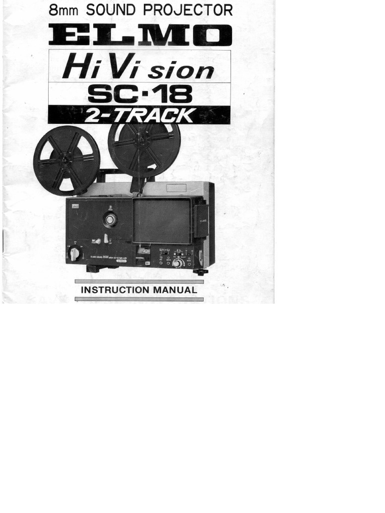 Elmo SC-18 Instruction Manual | PDF