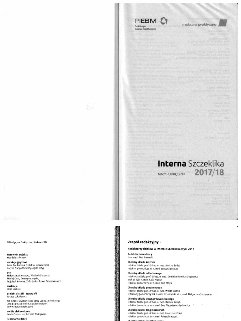 Interna Szczeklika | PDF