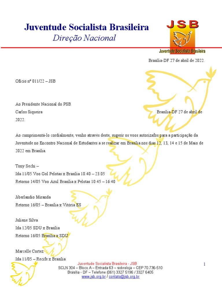 Ofício JSB 2022 11 | PDF