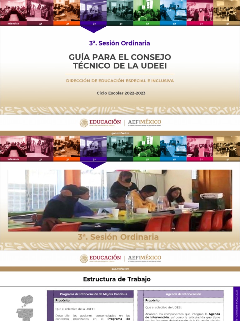 Guia UDEEI 3a Sesion 16.01.2023 Versión Final | PDF