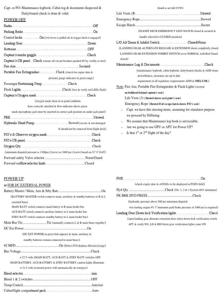 BINI Procedure | PDF | Aerospace | Aviation