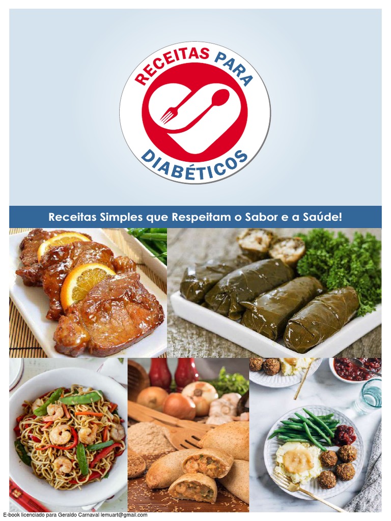 Receitas Saudáveis para Diabéticos | PDF | Diabetes | Insulina