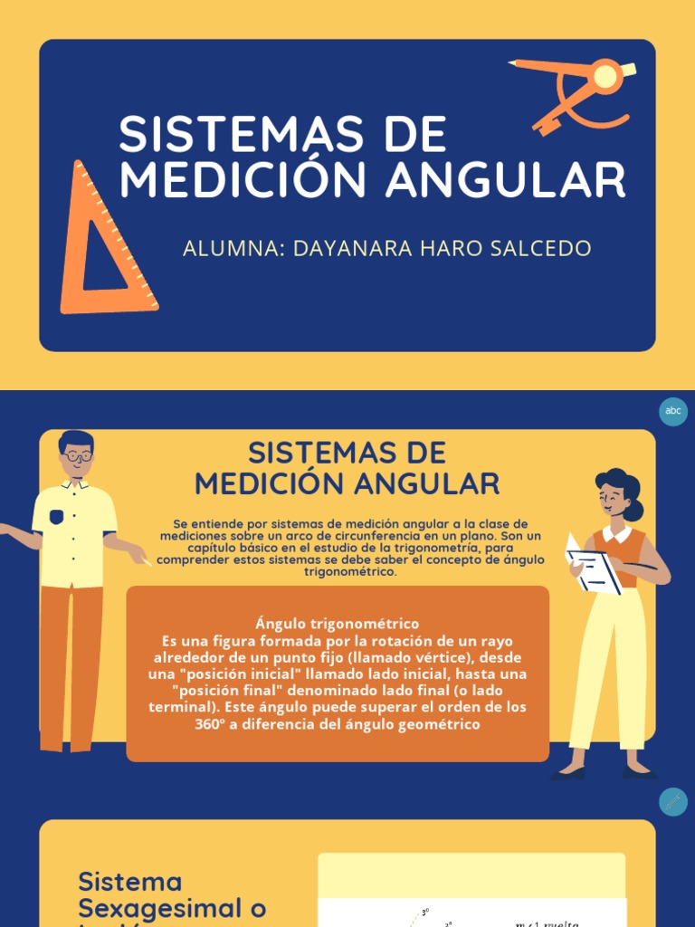 Sistemas de Medición Angular | PDF | Ciencia y matemáticas