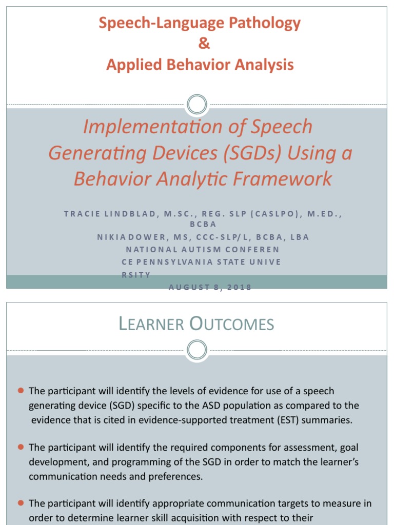 Presentation 1 | PDF | Autism Spectrum | Autism