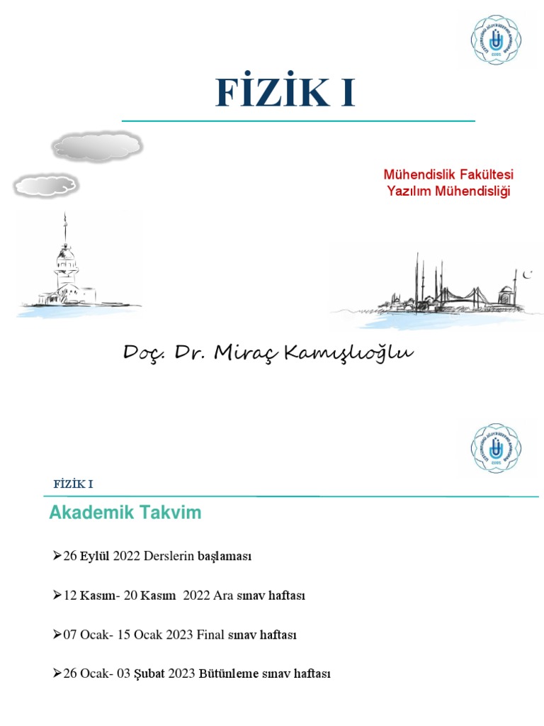 Ders I Fizik Ve Olcme Ve Vektorler | PDF