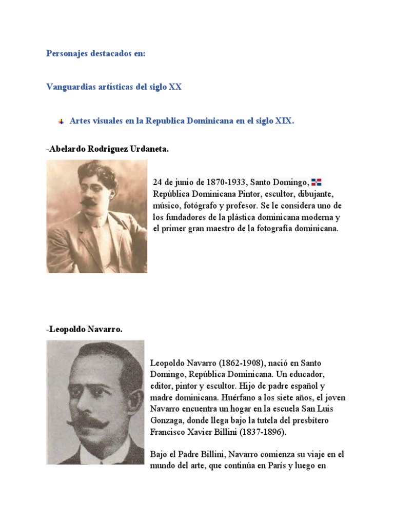 Vanguardias Artísticas en RD del Siglo XX | PDF | Las artes