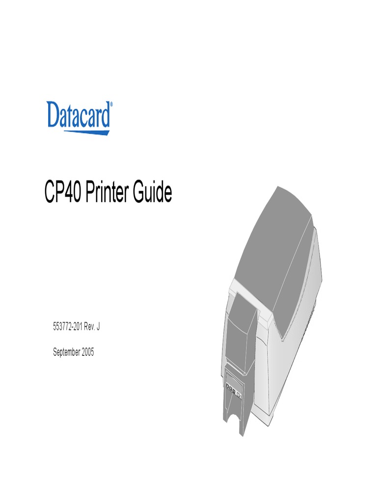 CP40 Printer Guide | PDF | Printer (Computing) | Computing